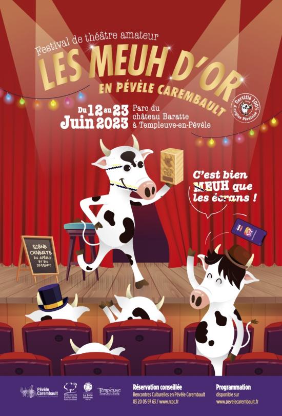 Festival de théâtre amateur Les Meuh d’or | Ville de Genech